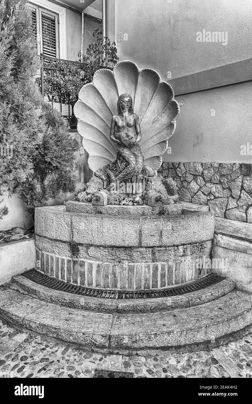 View of calabria Black and White Stock Photos & Images - Alamy