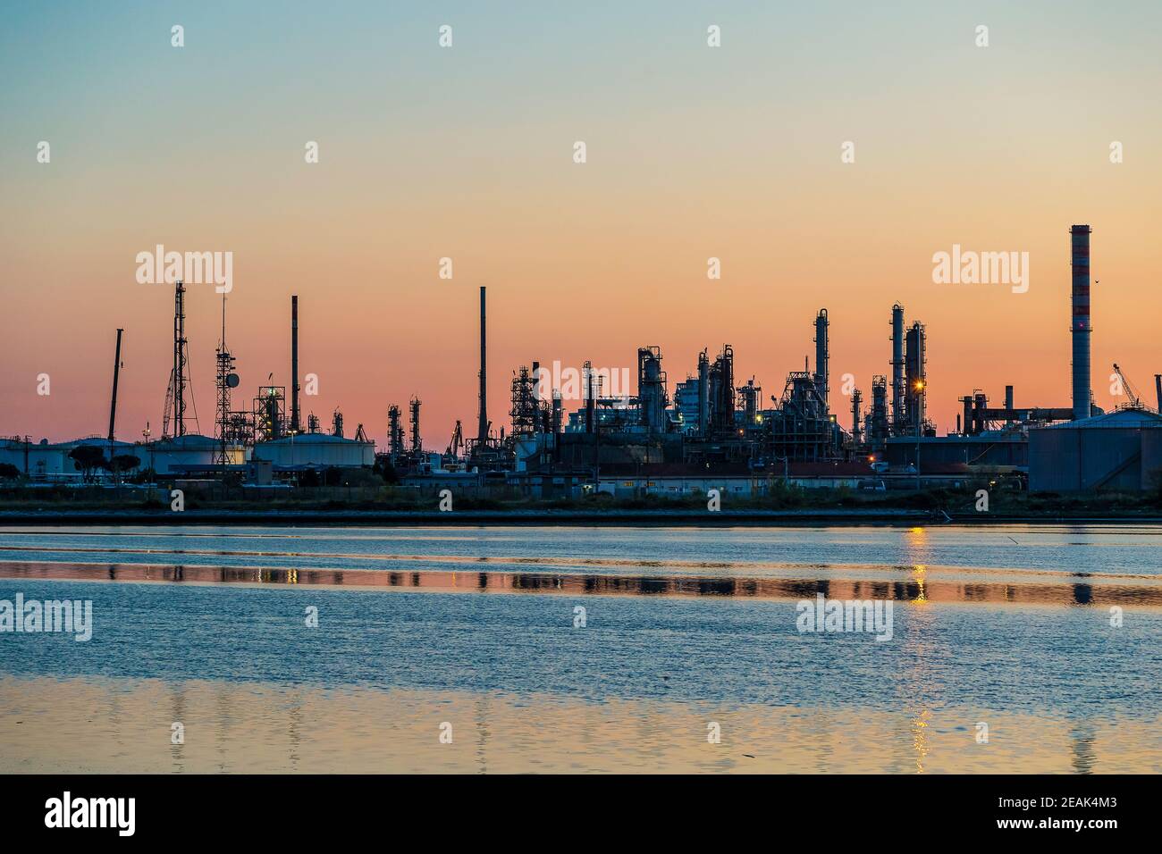 Italy Veneto Venice Marghera - Porto Marghera - Industrial area Stock ...
