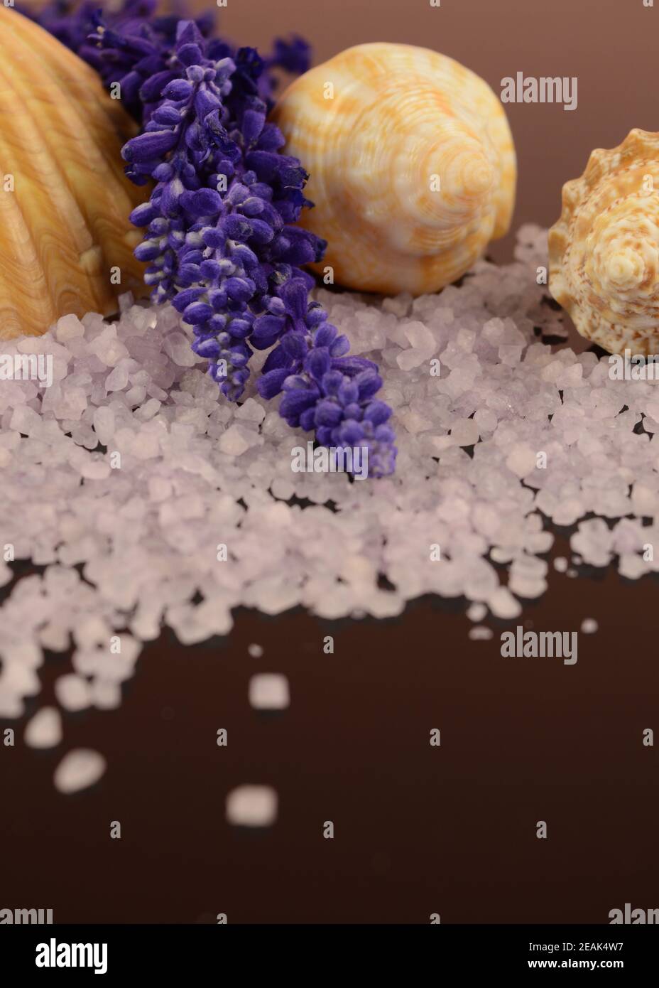 Lavender Bath Salts Stock Photo - Alamy