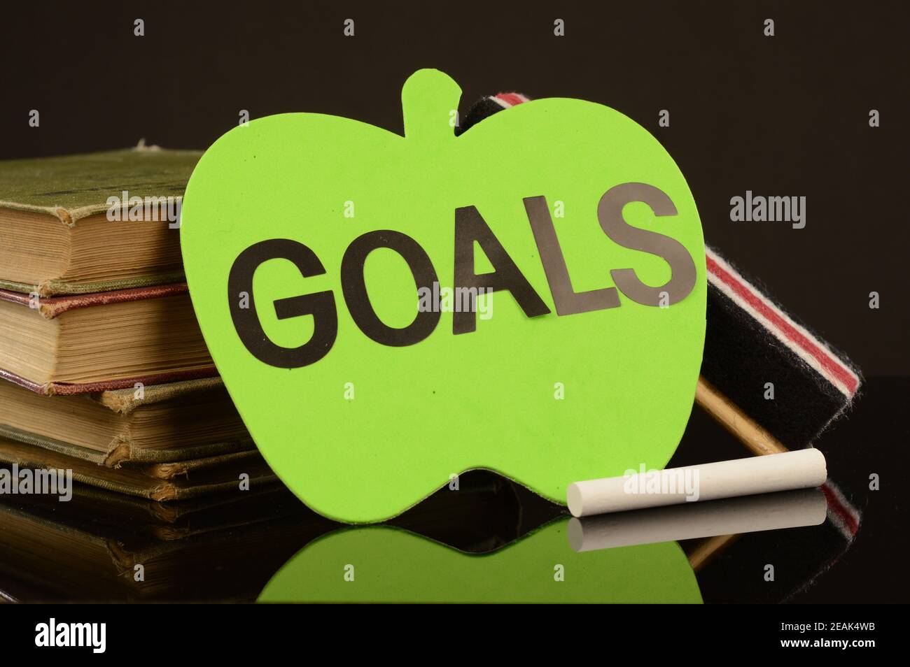 Daily Goals Outlined Stock Photo - Alamy