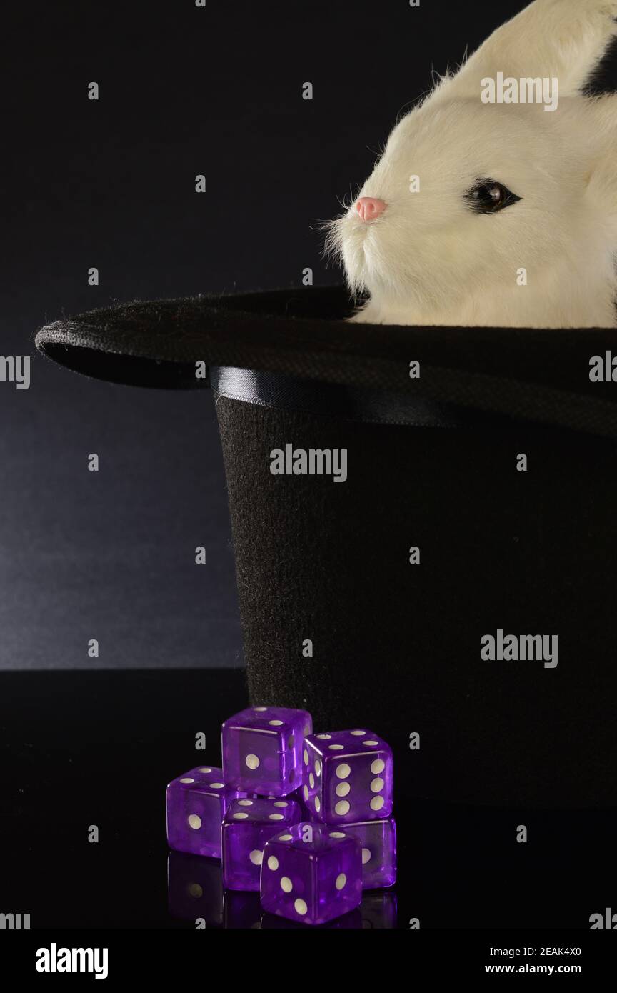Magicians hat black background hi-res stock photography and images - Alamy