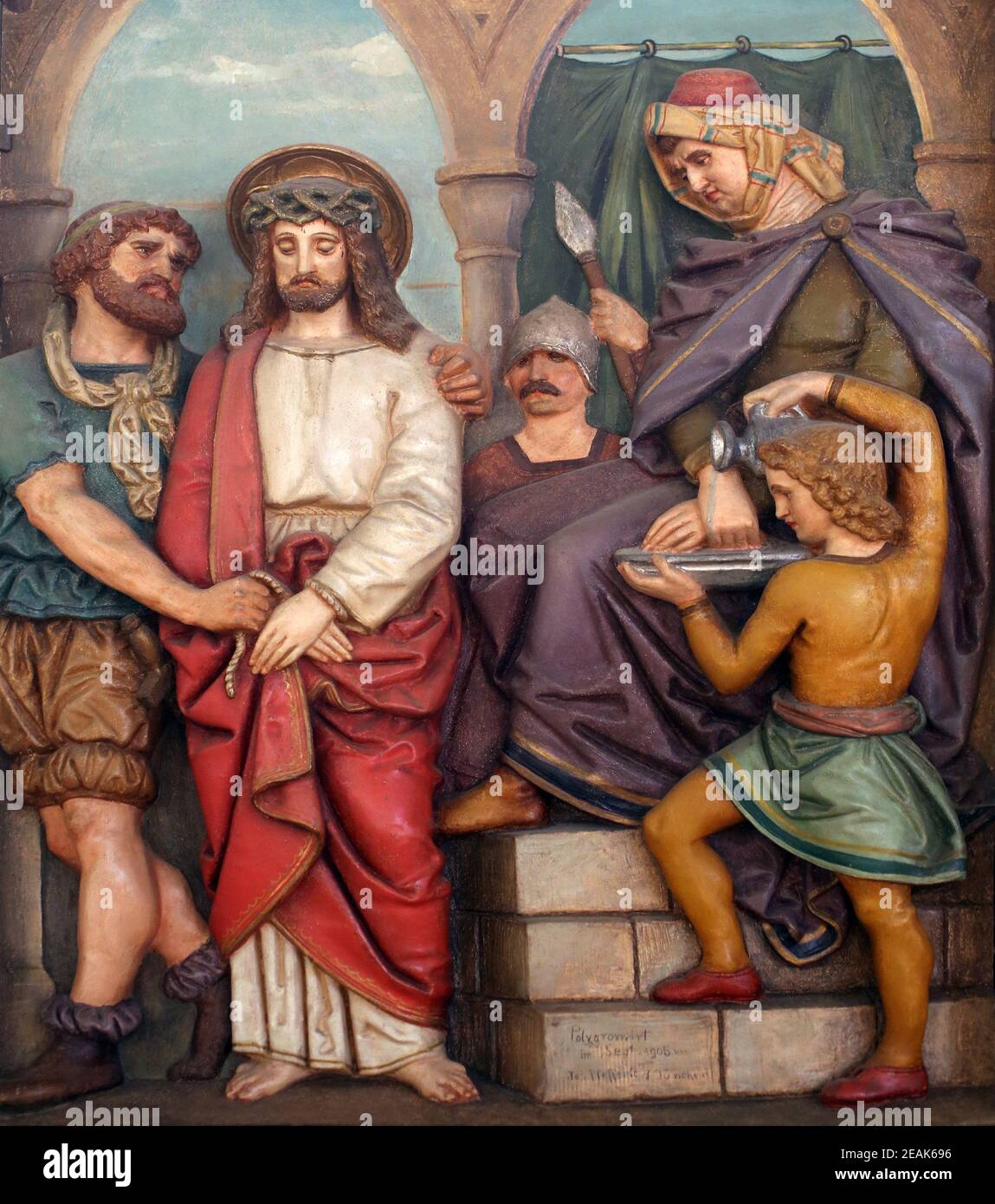 1st station of the cross, jesus hi-res stock photography and images - Alamy