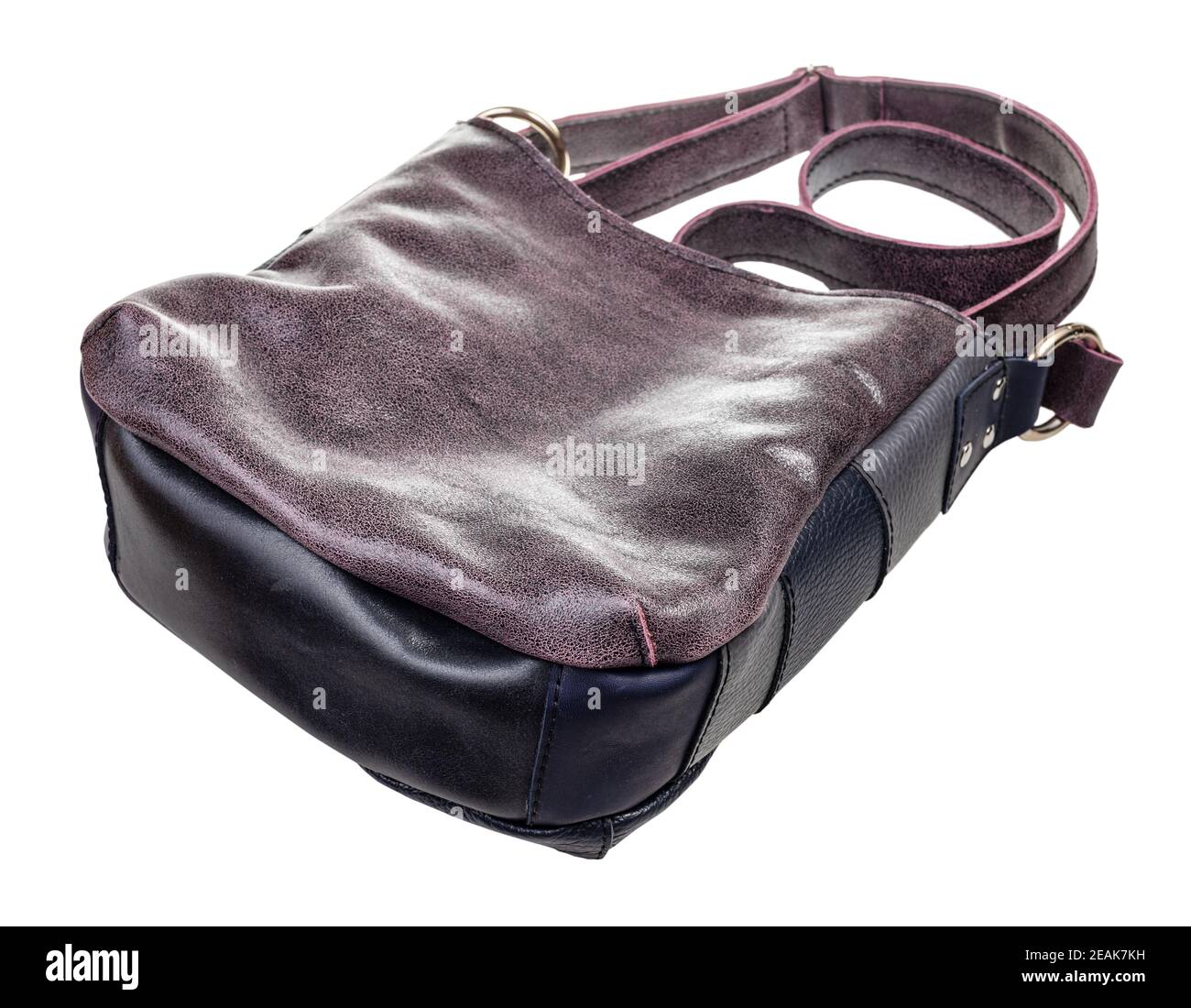 Black leather hobo bag hi-res stock photography and images - Alamy