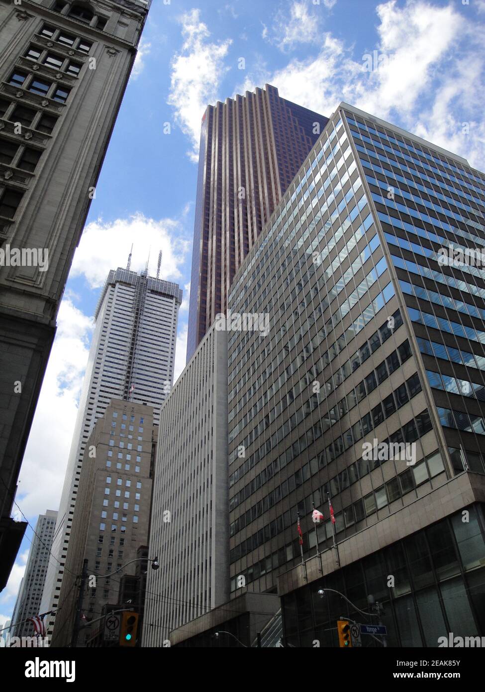 Main Towers of Toronto Stock Photo - Alamy