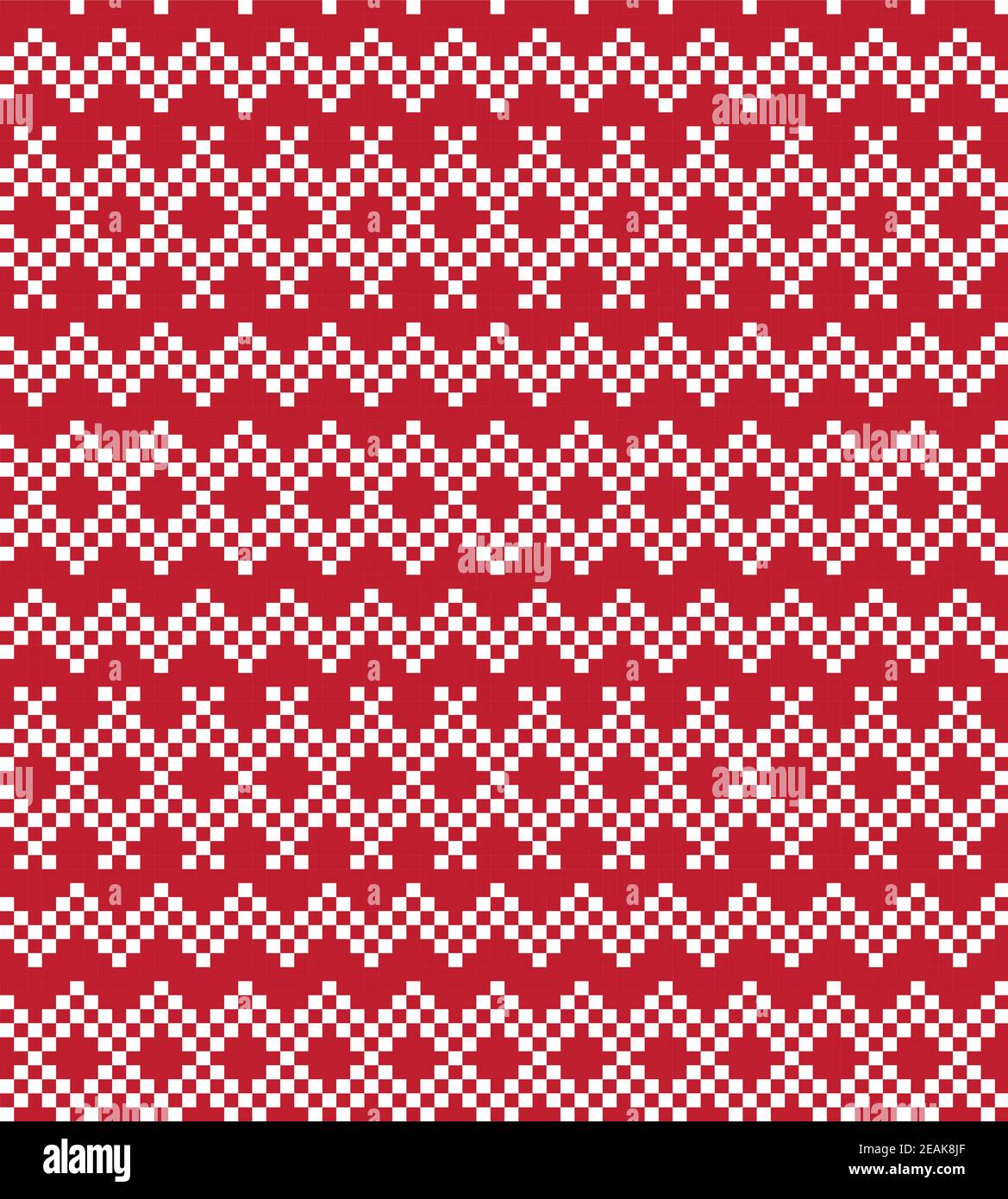 Christmas fair isle pattern background for fashion textiles, knitwear ...