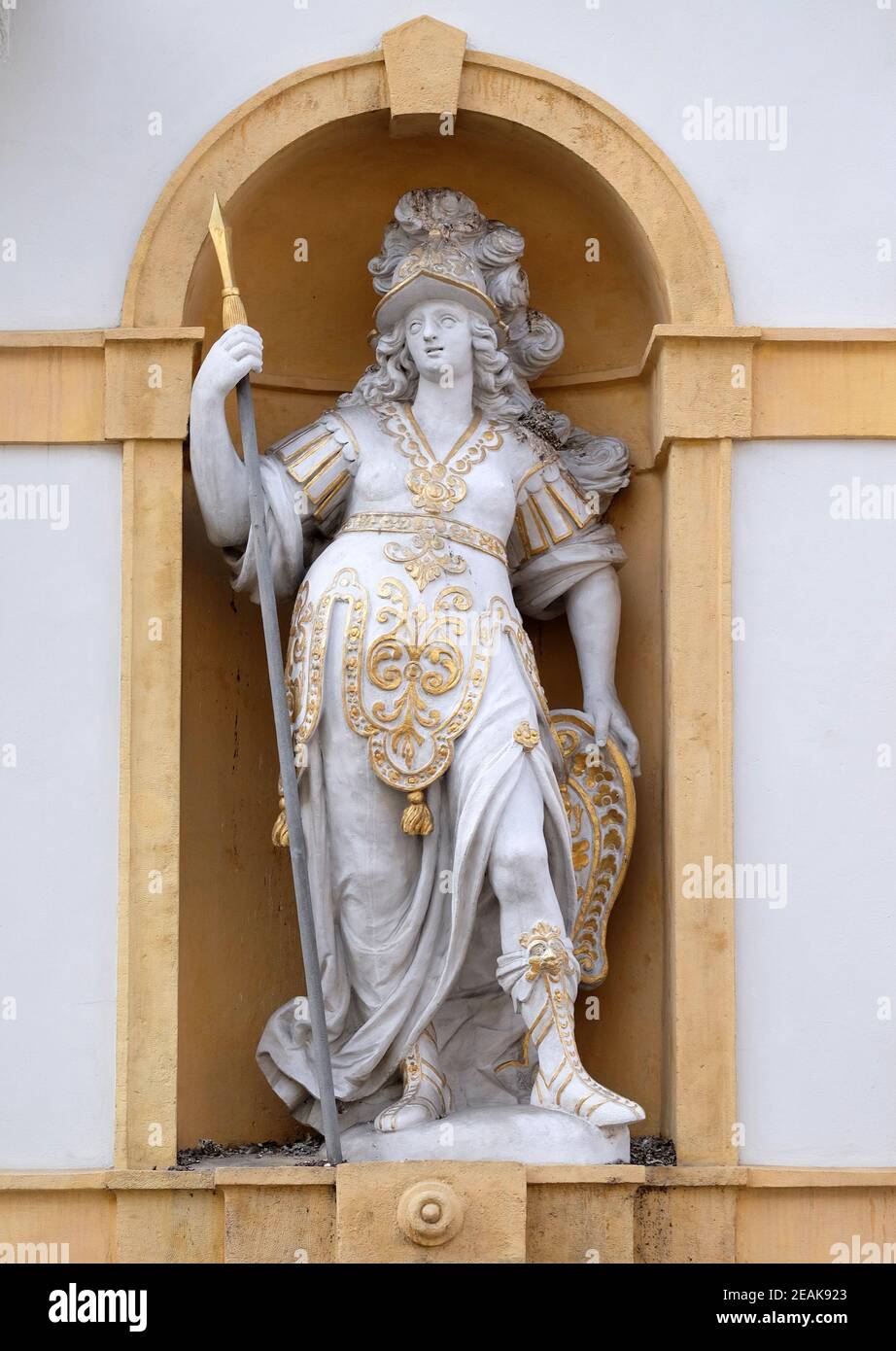 Minerva, Roman goddess of wisdom and sponsor of arts, trade, and ...