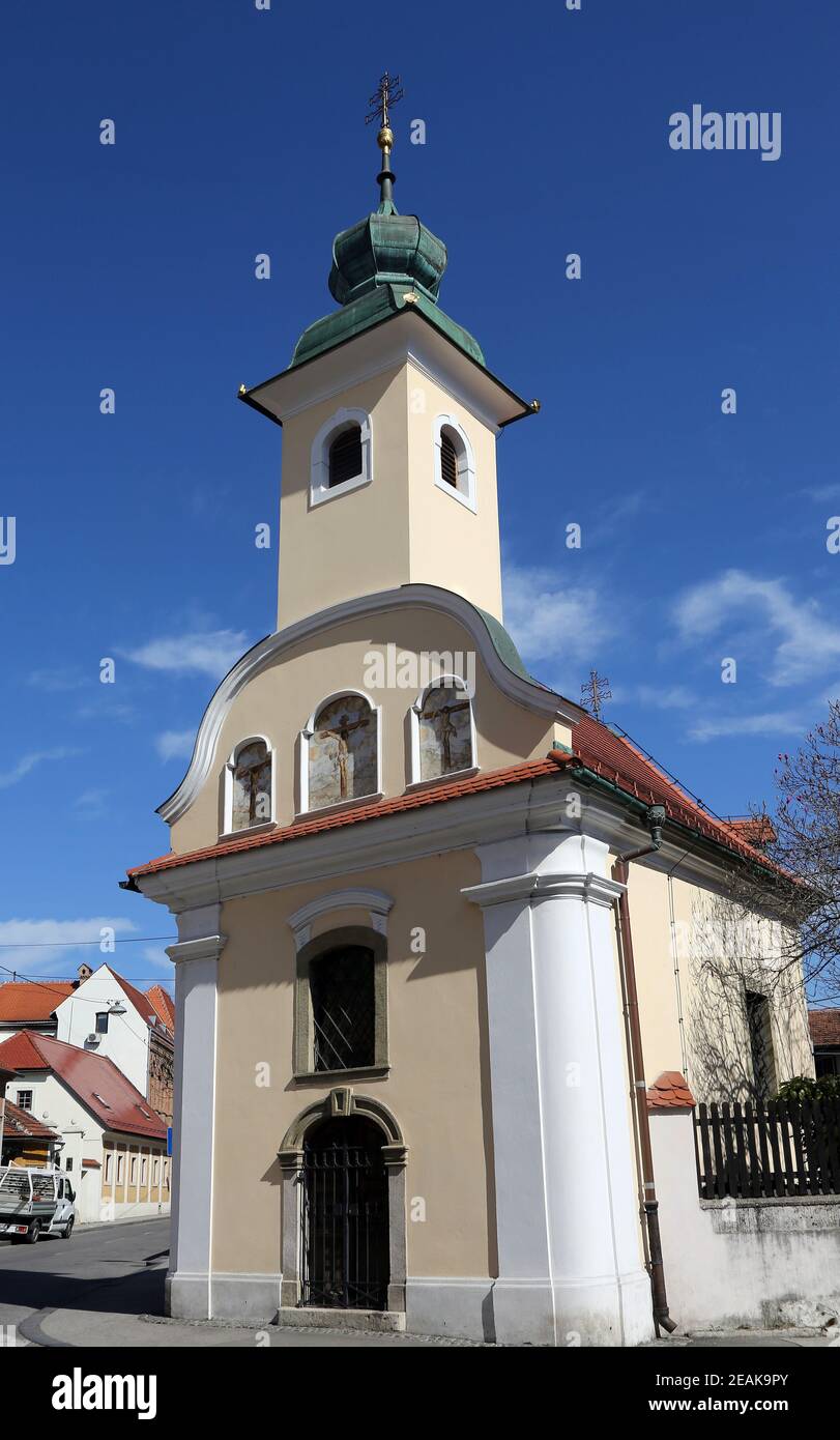 Chapel of saint dismas in zagreb hi-res stock photography and images ...