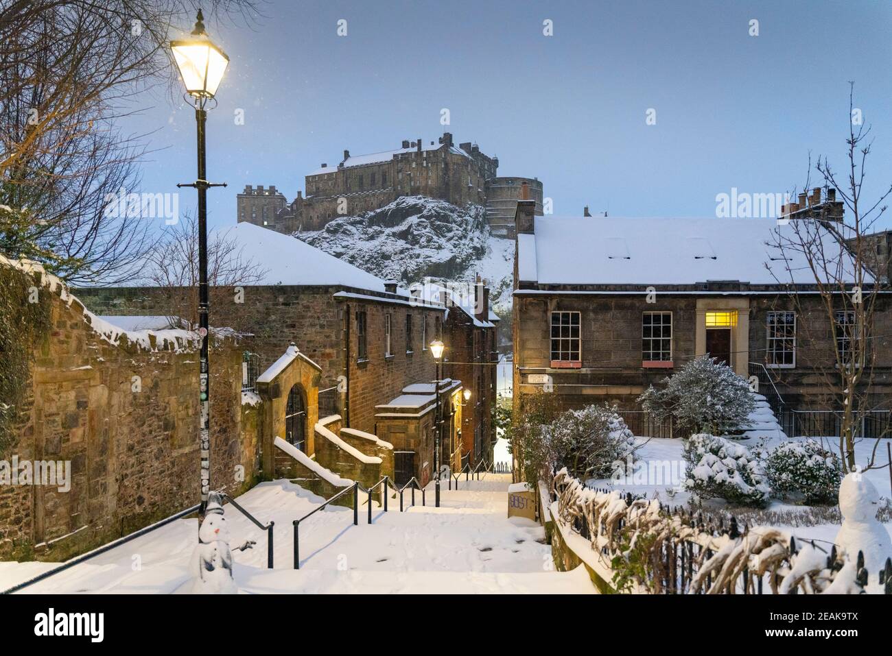 Edinburgh, Scotland, UK. 10 Feb 2021. Big freeze continues in the UK ...