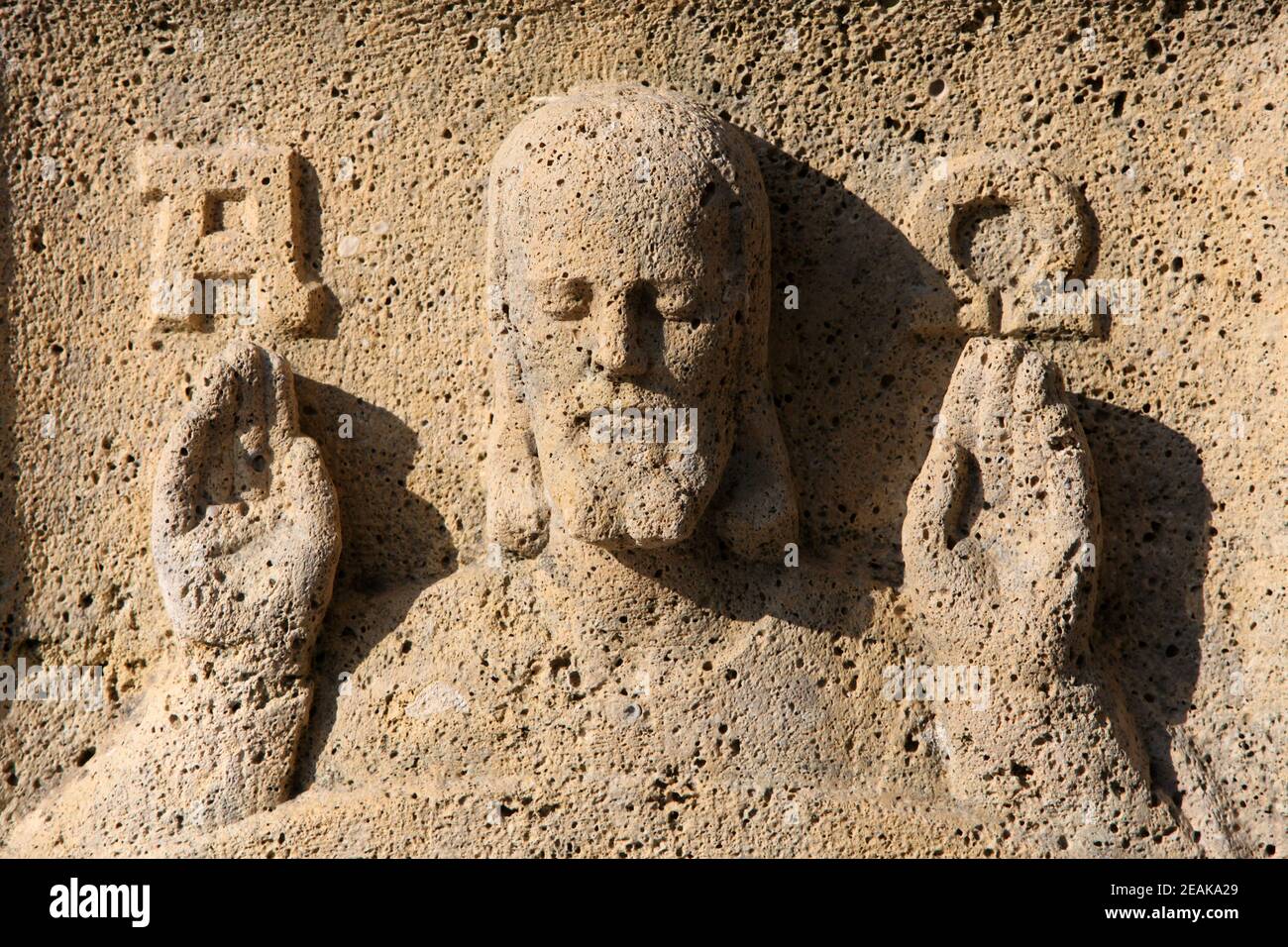 Alpha and omega monument hi-res stock photography and images - Alamy