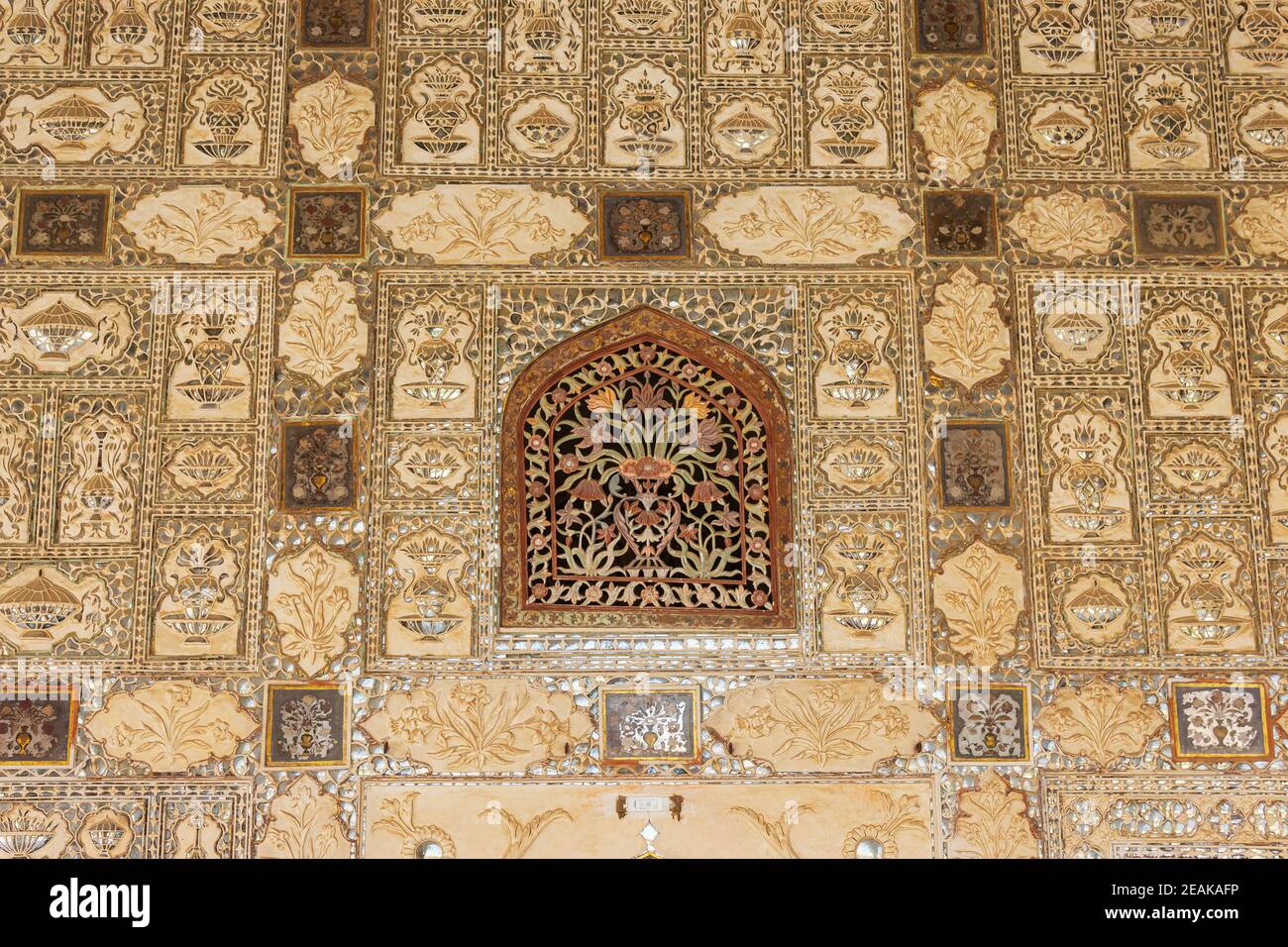 Sheesh mahal amber fort jaipur india hi-res stock photography and ...