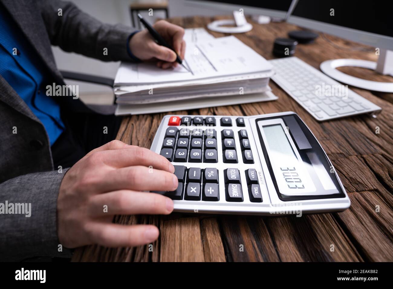 Business Invoices Audit Stock Photo - Alamy