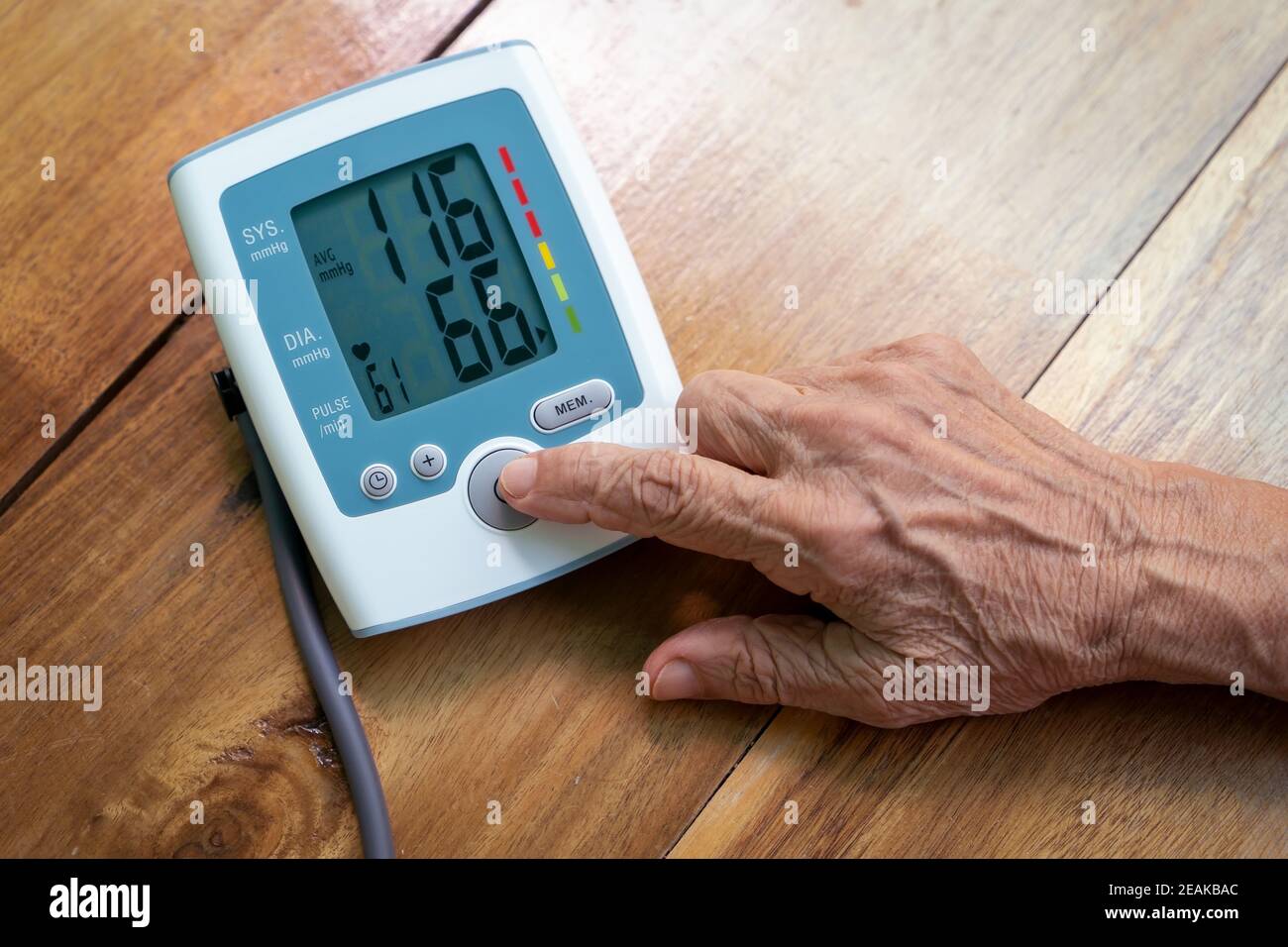 Blood pressure measuring equipment Stock Photo - Alamy