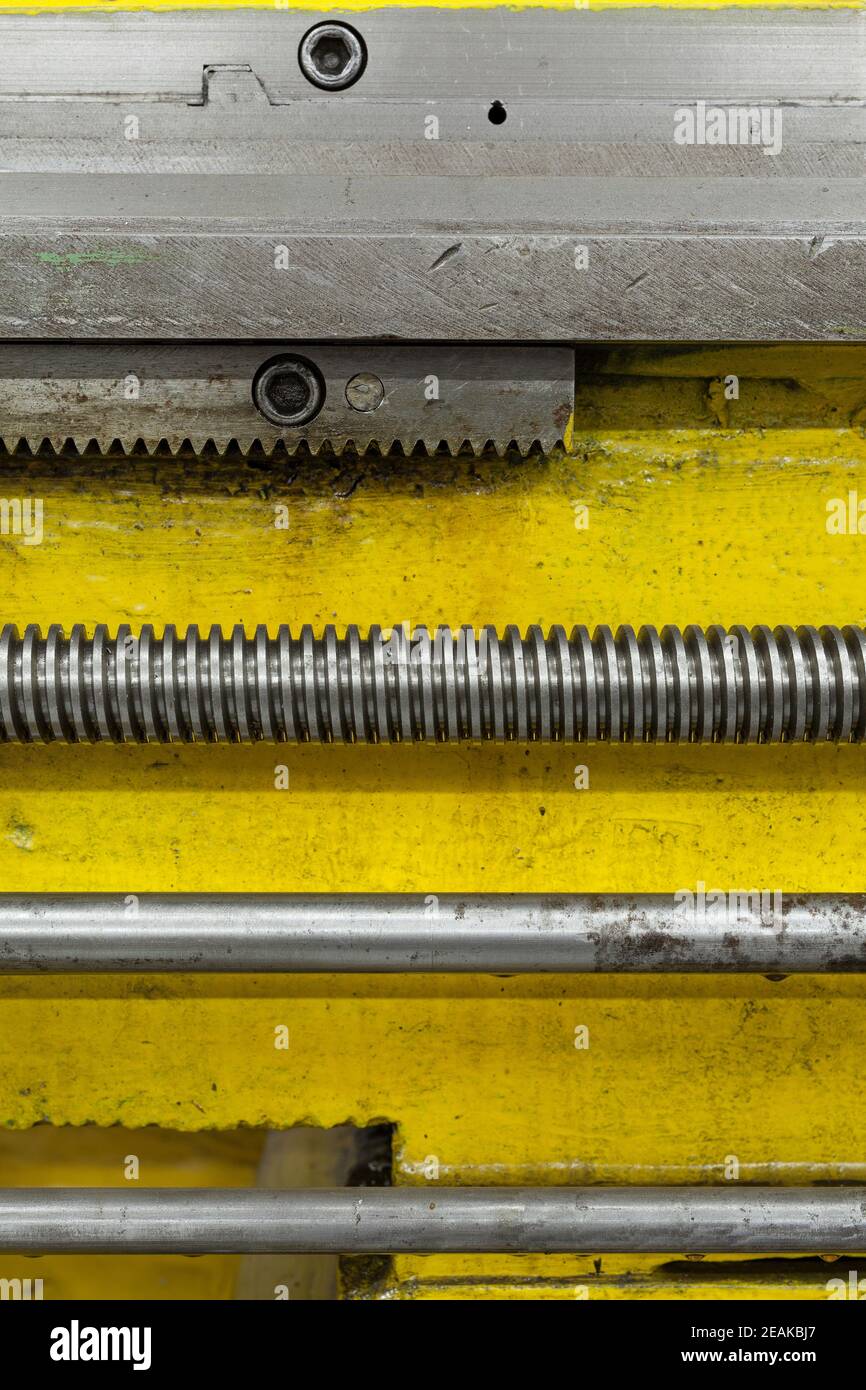 Lathe machine parts hi-res stock photography and images - Alamy