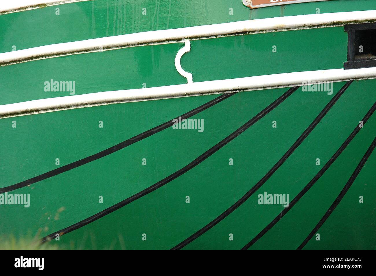 boats and mills in the german eastern frisia Stock Photo - Alamy