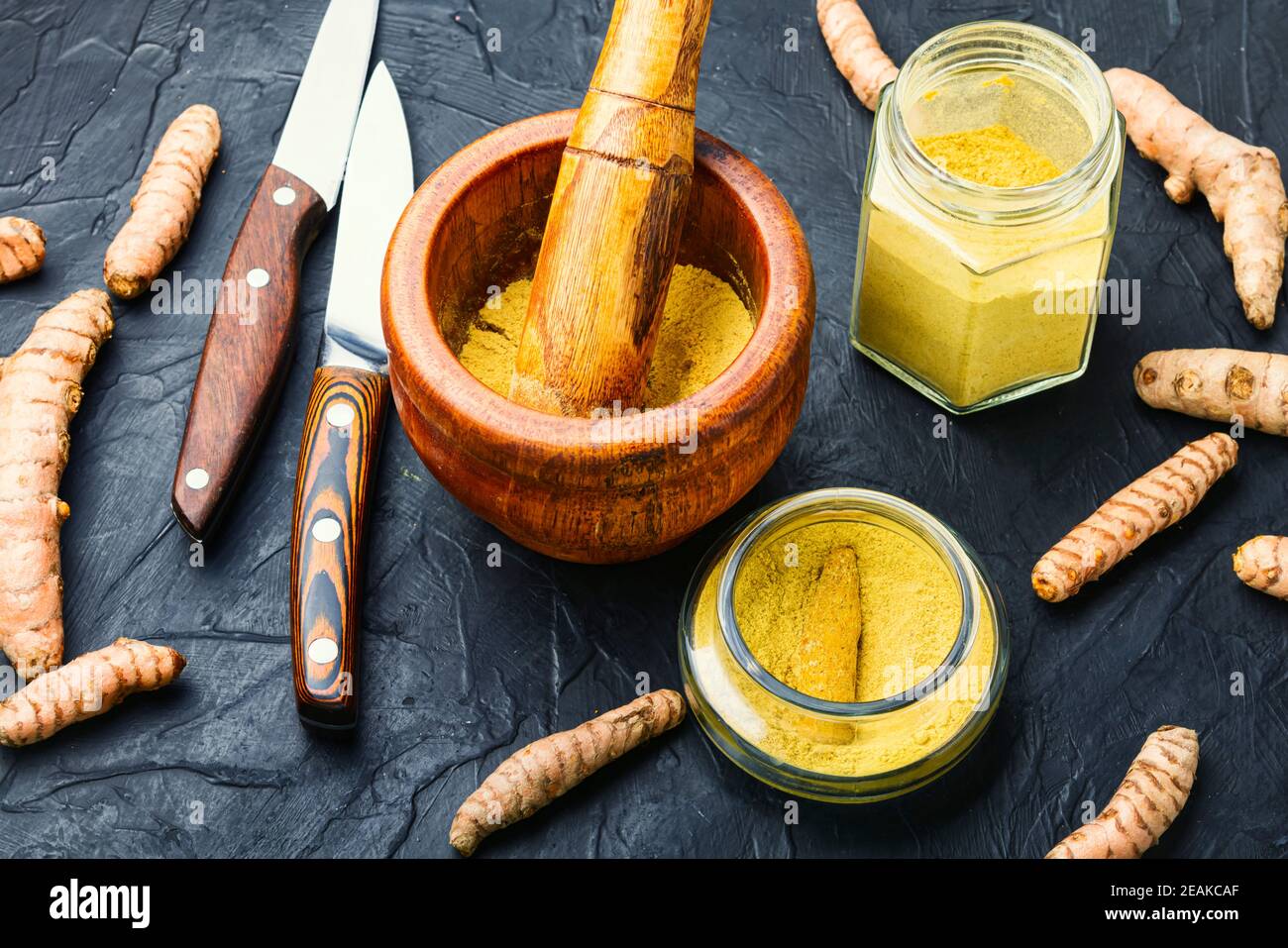 Turmeric plant hi-res stock photography and images - Alamy