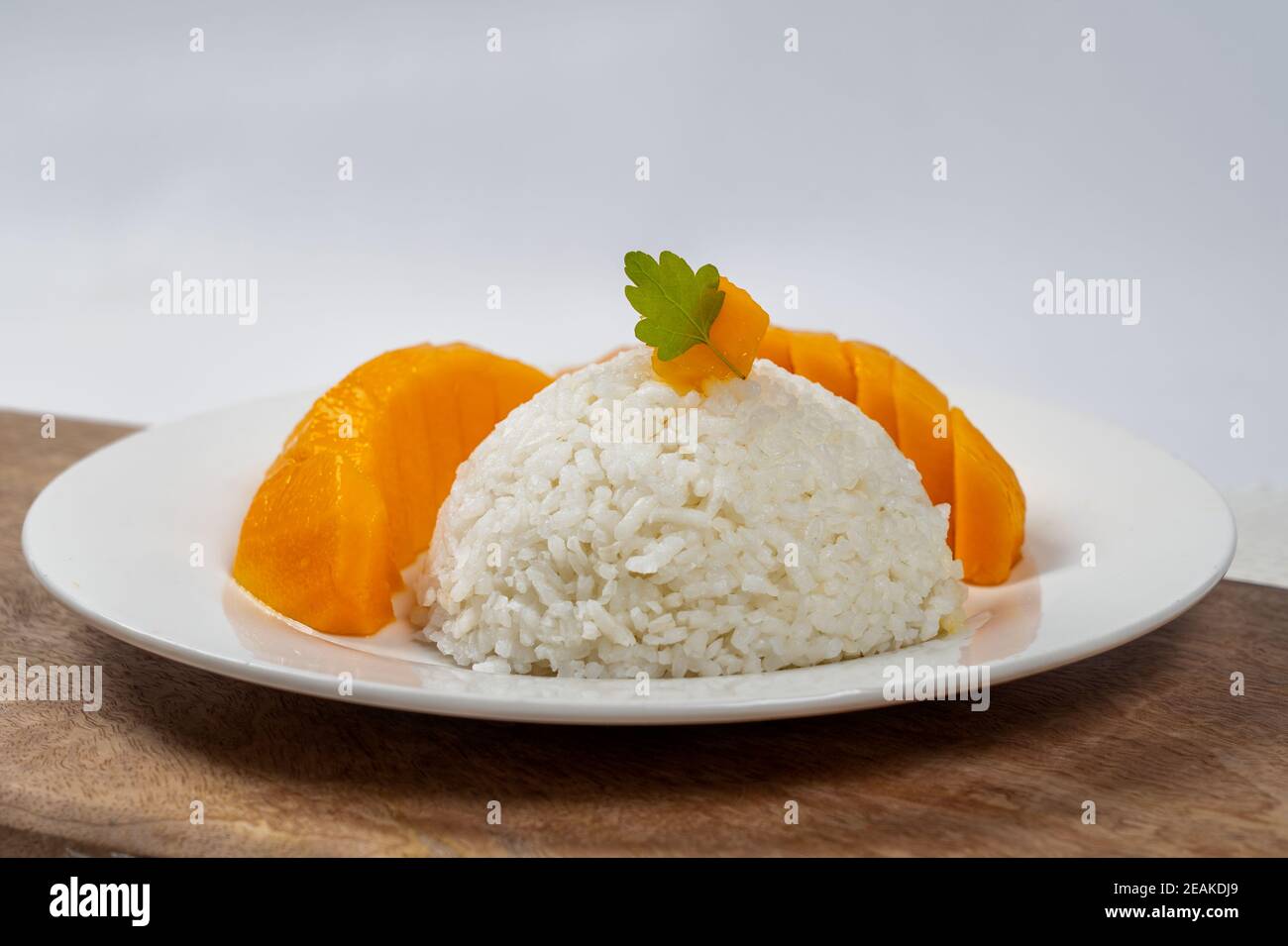 Rice with mango Stock Photo - Alamy