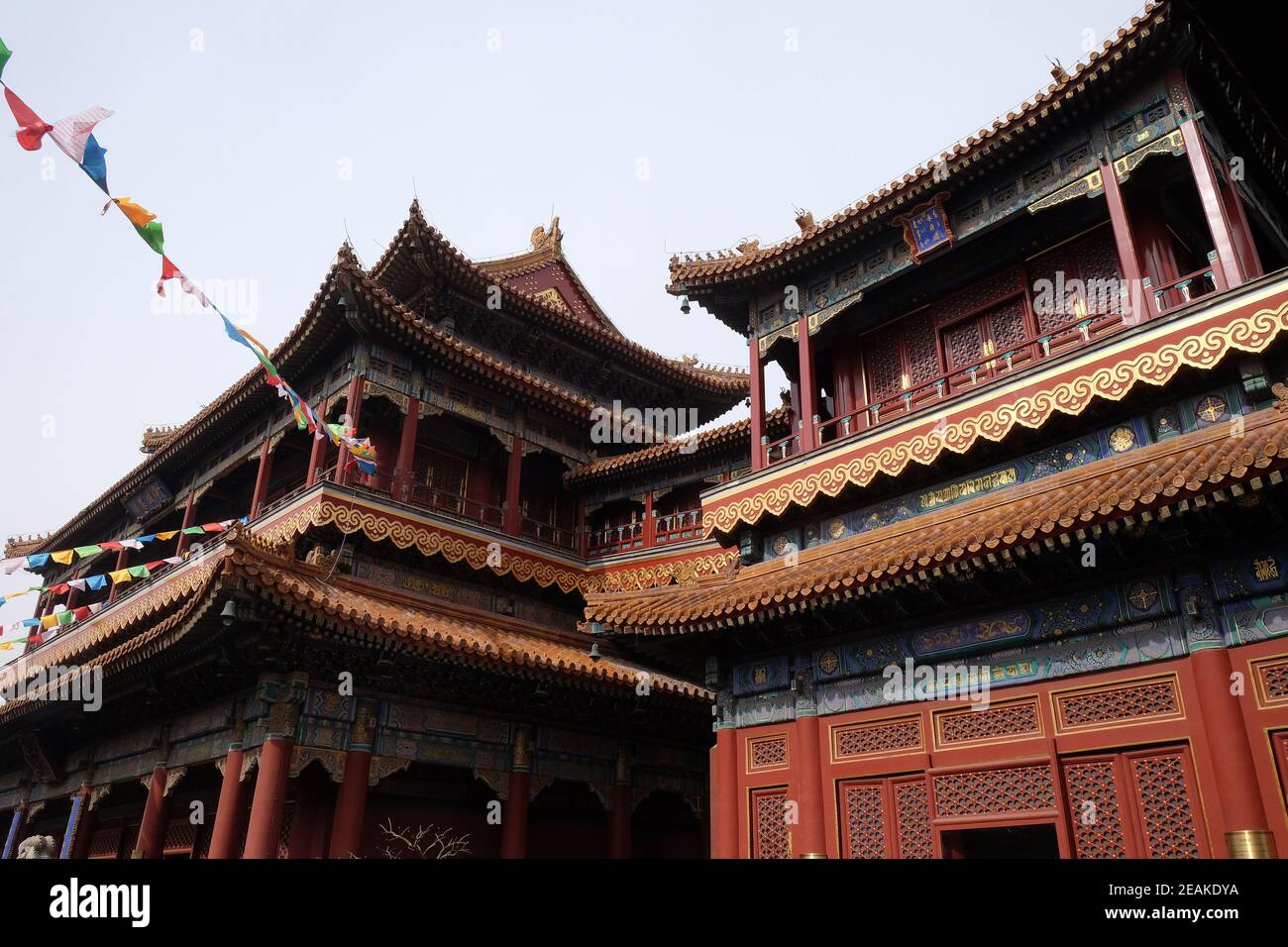 Lama Temple Buddha Statue Beijing High Resolution Stock Photography and ...