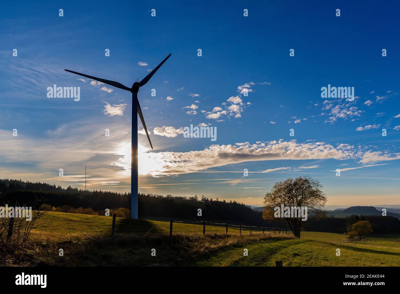 windmill - windmill farm Stock Photo - Alamy