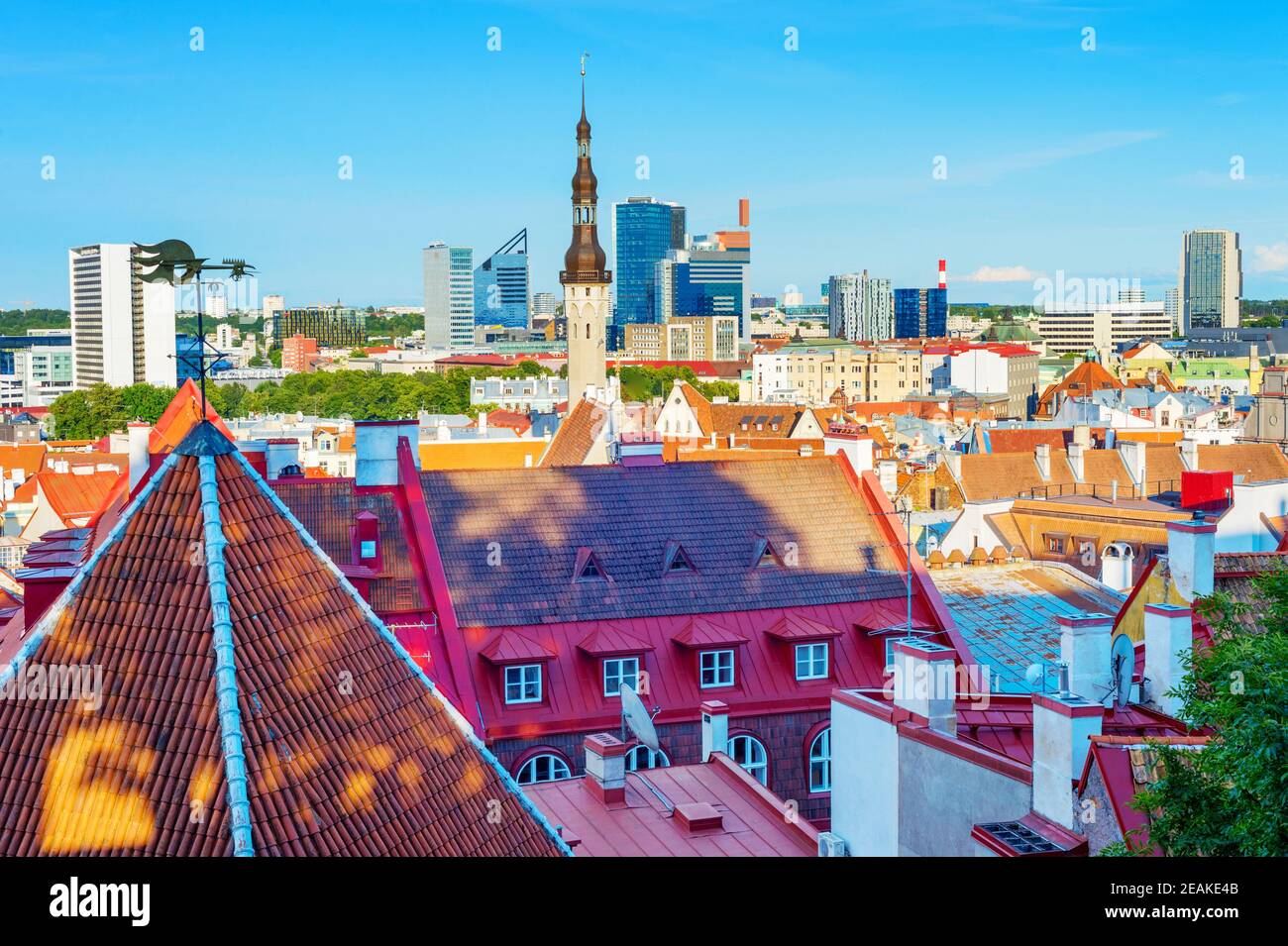 Aerial view of estonia hi-res stock photography and images - Alamy