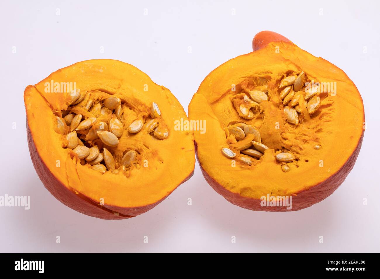 Yellow pumpkin vegetable isolated on white background Stock Photo - Alamy