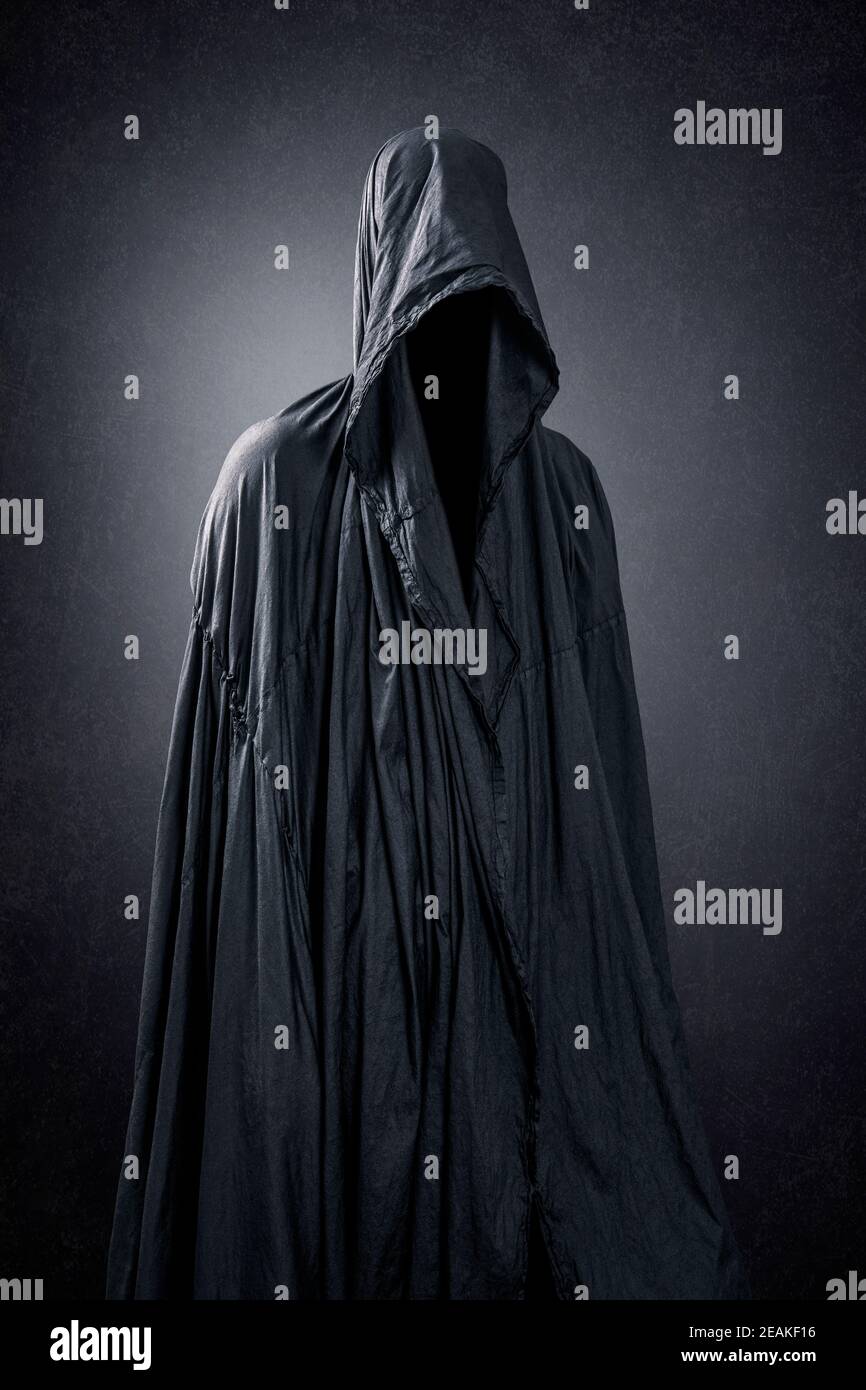 Ghostly figure in the dark Stock Photo - Alamy