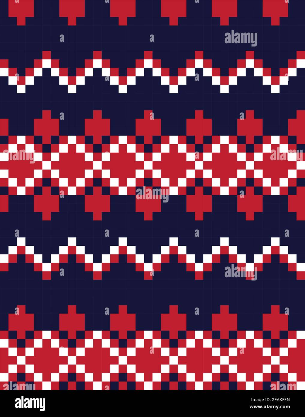 Christmas fair isle pattern background for fashion textiles, knitwear ...