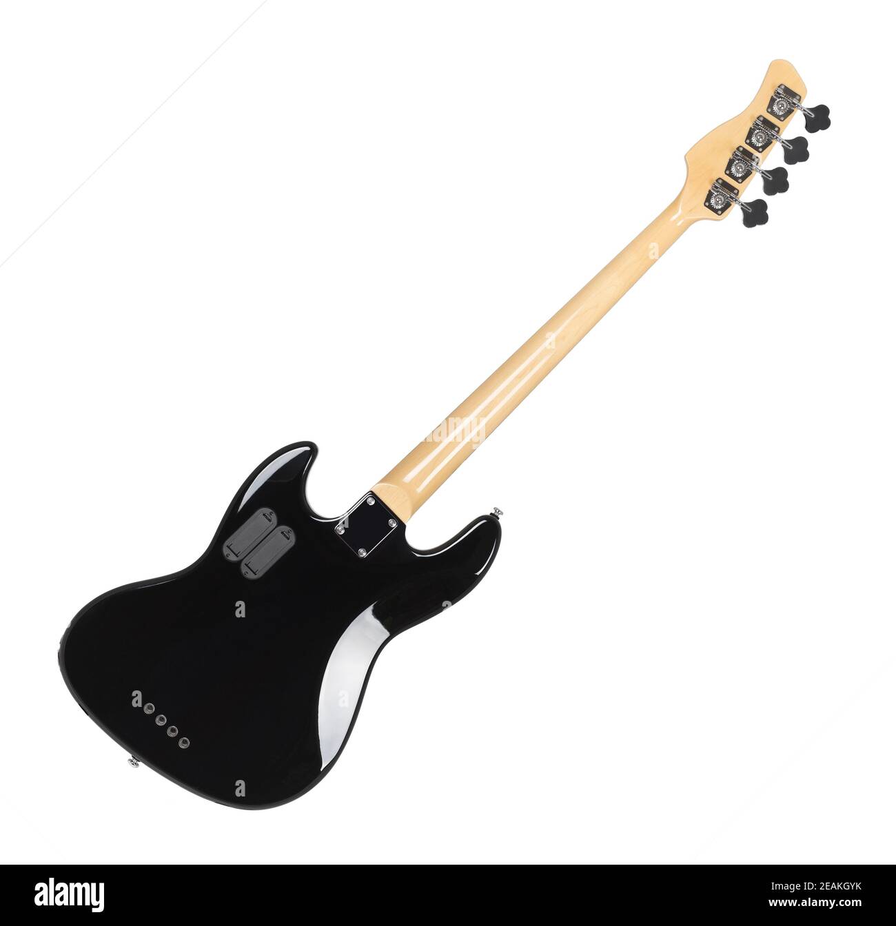 Back Side of Electric Bass Guitar Stock Photo - Alamy