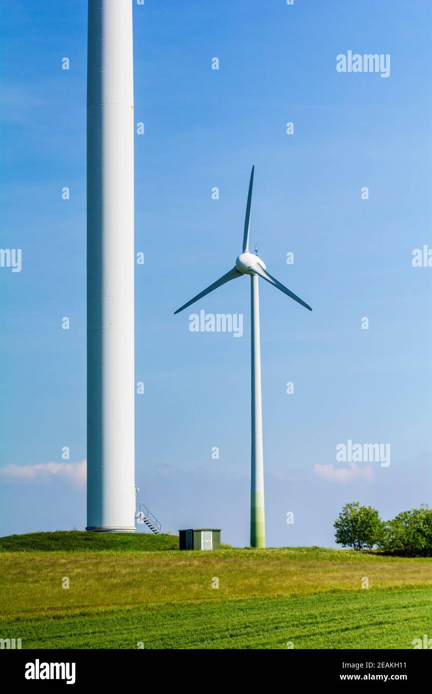 Eco windmill hi-res stock photography and images - Alamy