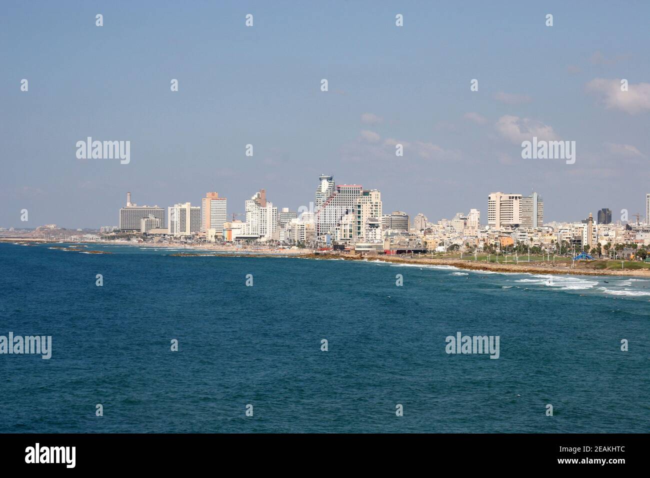 Tel aviv panorama seashore hi-res stock photography and images - Alamy