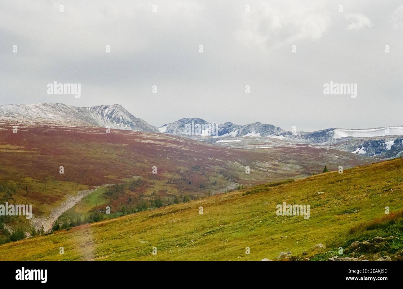 Altai landscape mountains and clouds. Nature altai Stock Photo - Alamy
