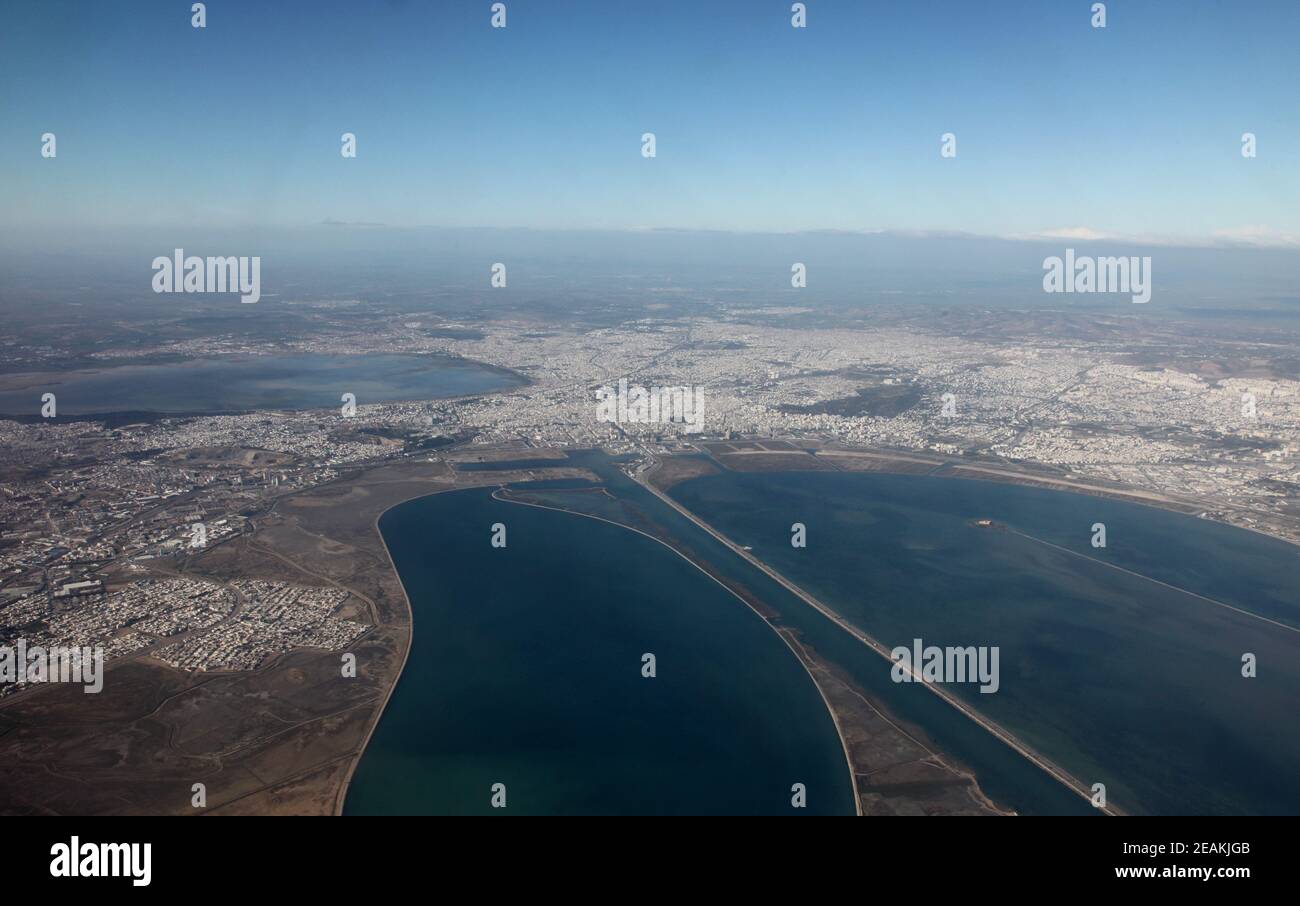 Tunis aerial hi-res stock photography and images - Alamy