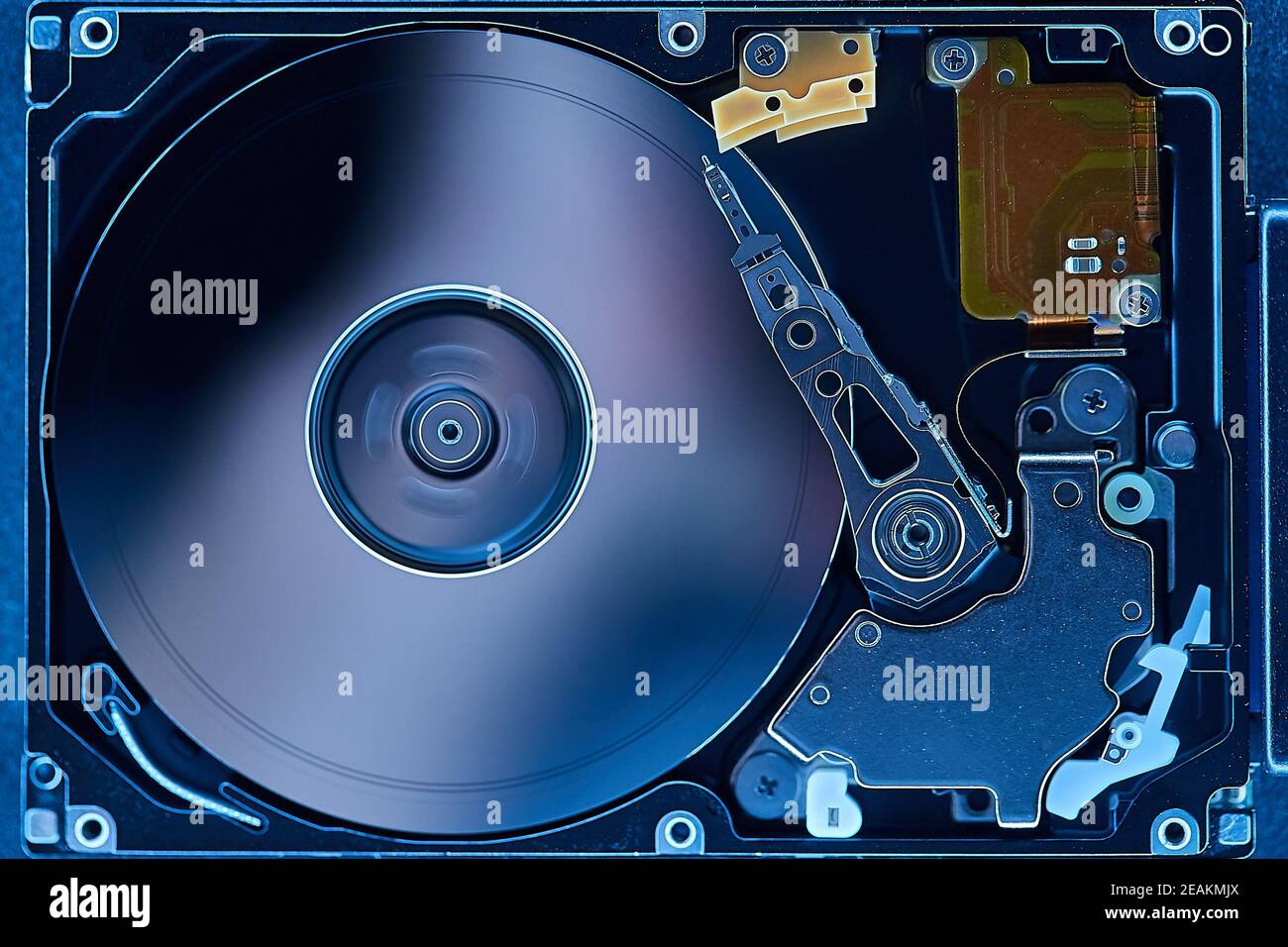 Open Hard Disks HDD Stock Photo - Alamy