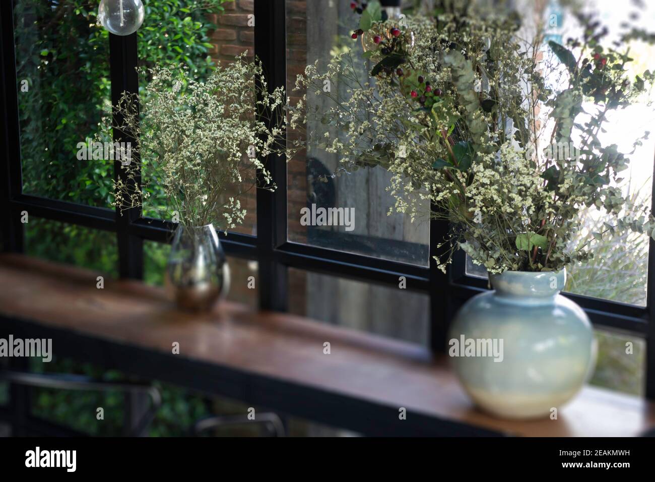 Vintage loft house interior in summer Stock Photo - Alamy