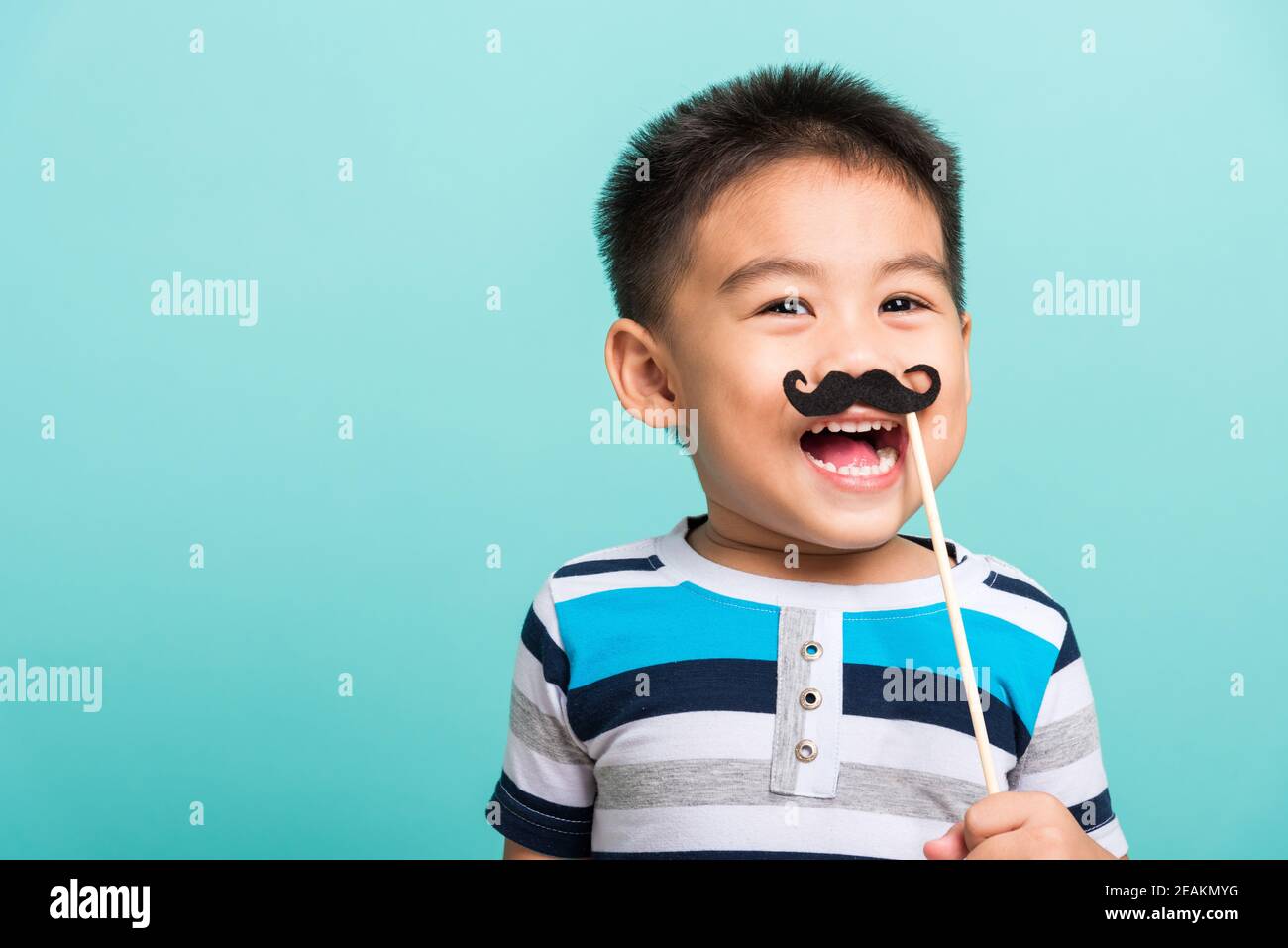 Fake Mustache Kid High Resolution Stock Photography and Images - Alamy
