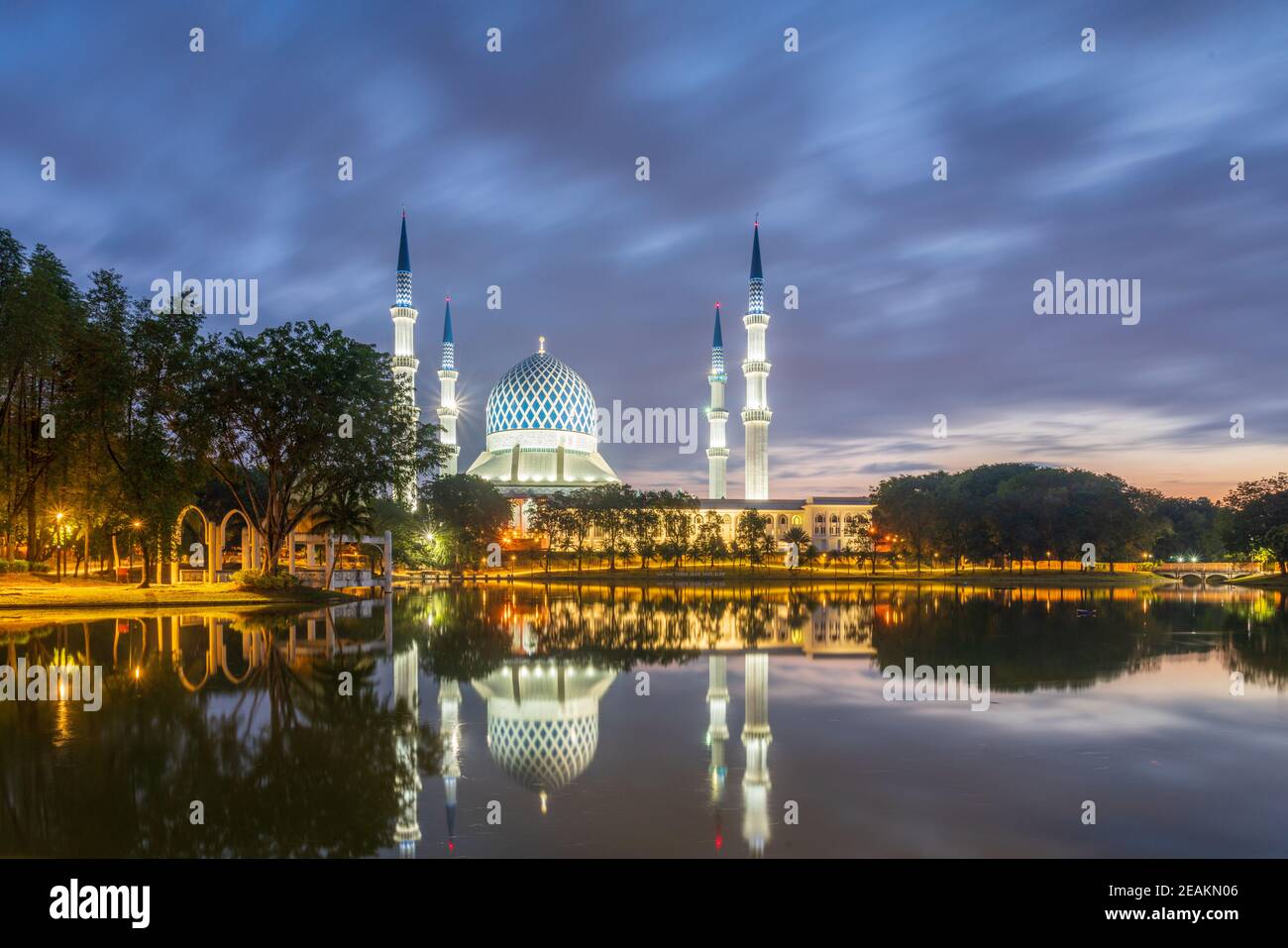 A scenic view of Shah Alam, the capital city of Selangor Stock Photo ...
