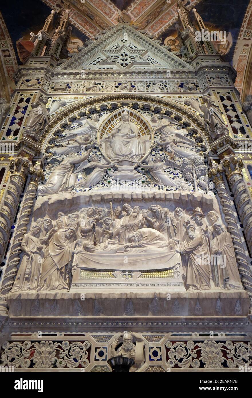 Tabernaculo Orcagna Orsanmichele Florence Tabernacle, Andrea Orcagna,