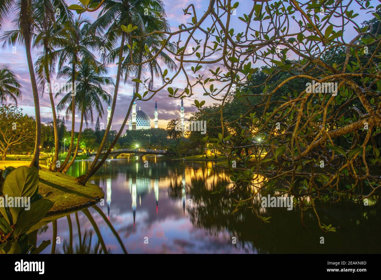 A scenic view of Shah Alam, the capital city of Selangor Stock Photo ...