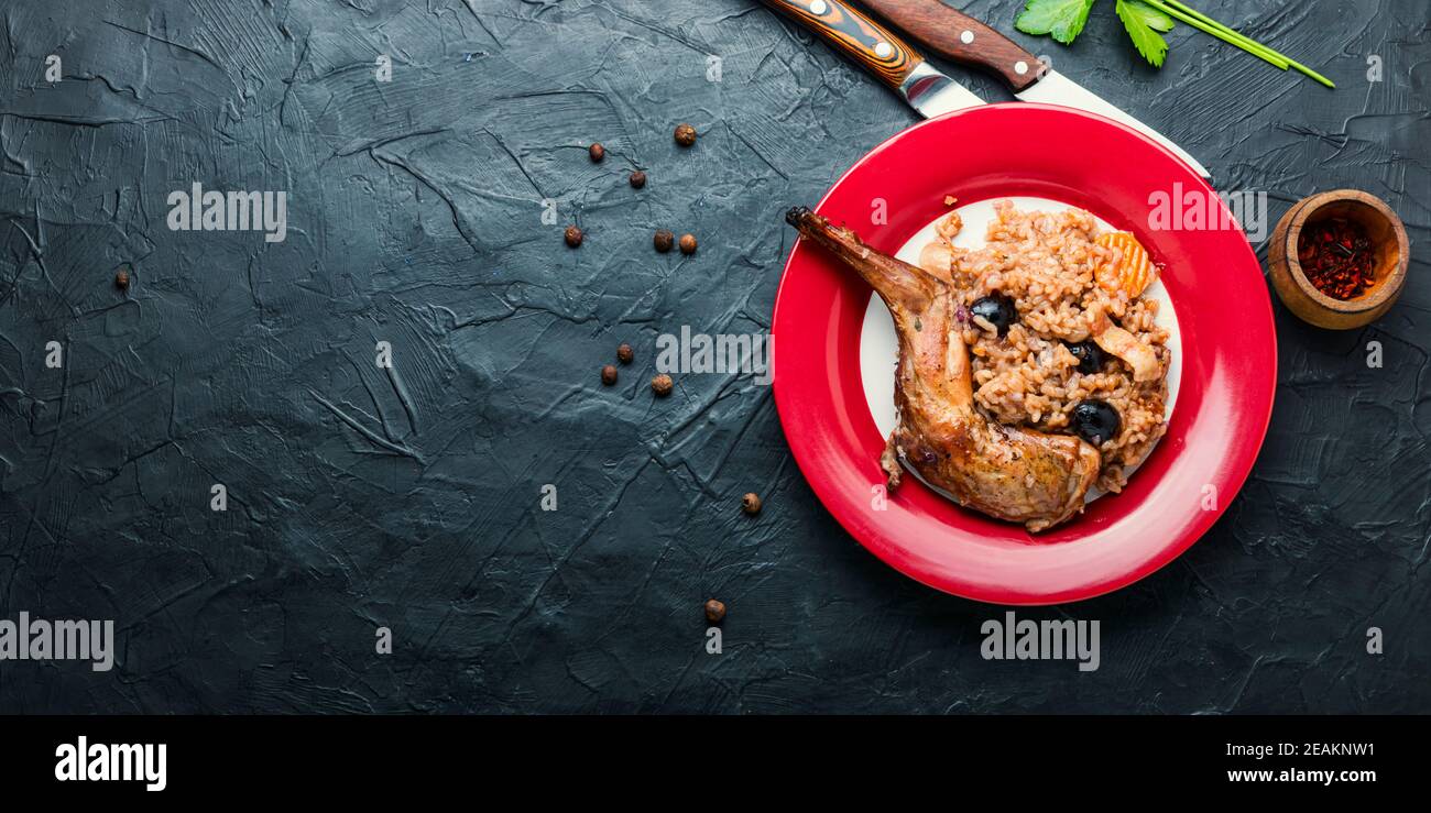 Rabbit risotto hi-res stock photography and images - Alamy