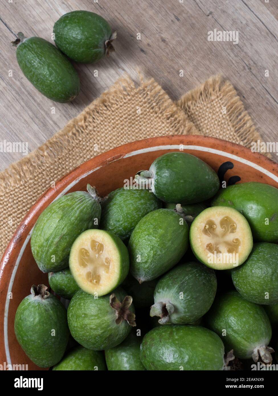 Feijoa fruits hi-res stock photography and images - Alamy