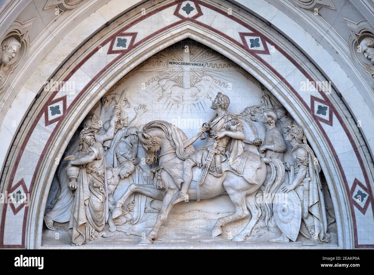 The vision of constantine sculpture hi-res stock photography and images ...