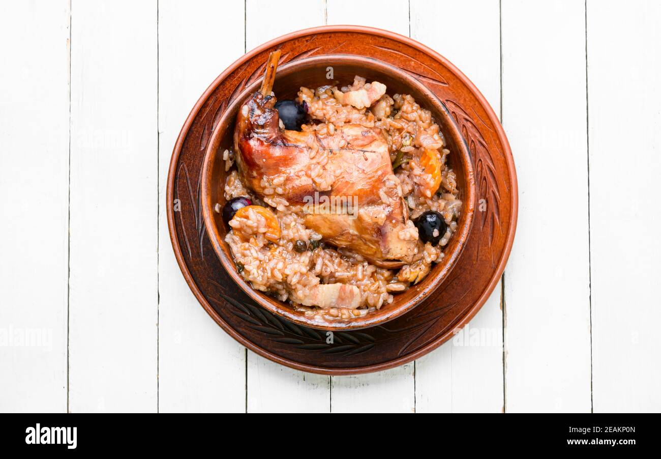 Rabbit risotto hi-res stock photography and images - Alamy