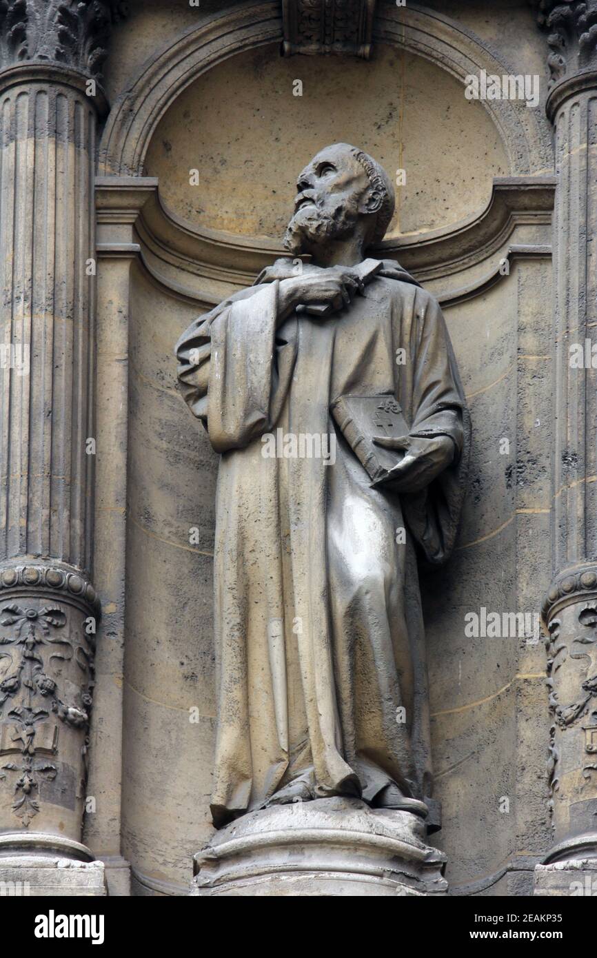 Saint Bernard, Church of the Holy Trinity, Paris Stock Photo - Alamy