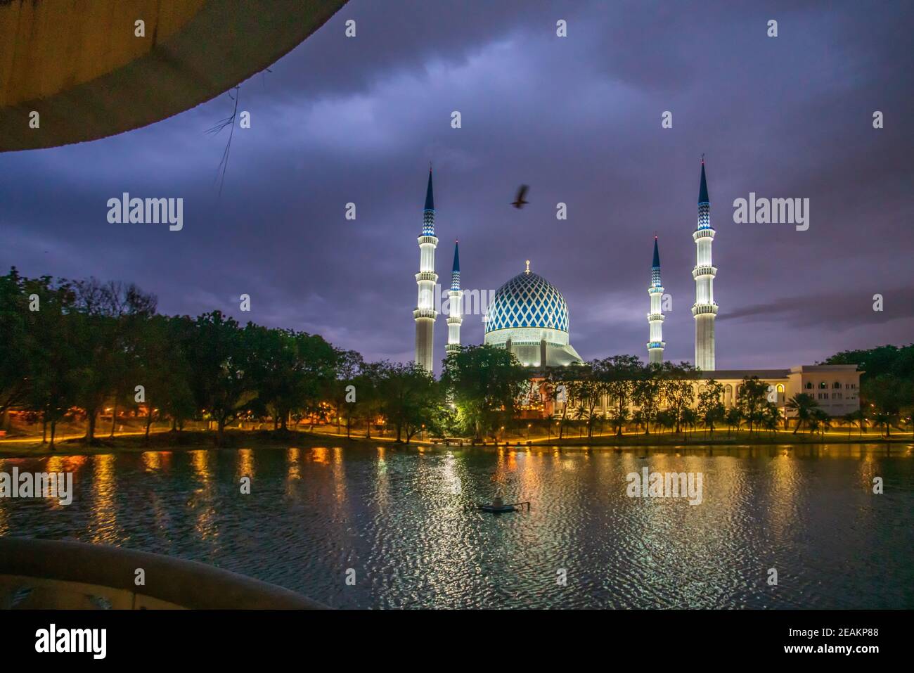 A scenic view of Shah Alam, the capital city of Selangor Stock Photo ...