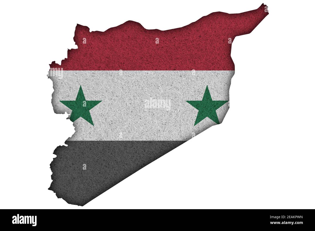 Syria map hi-res stock photography and images - Alamy
