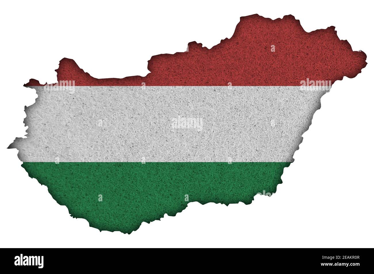 Hungary map hi-res stock photography and images - Alamy