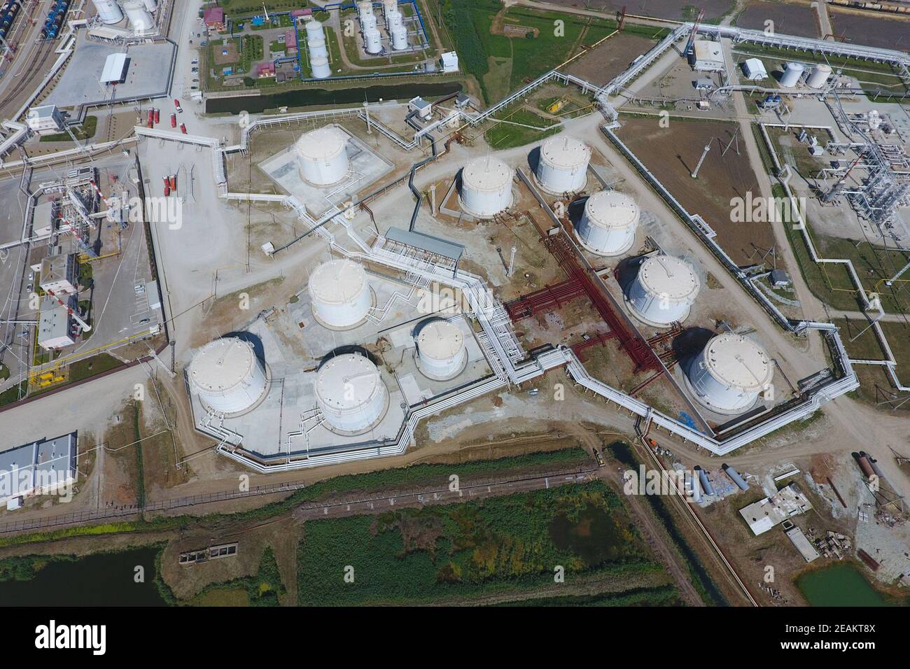 Reservoirs for storage of oil and products of its processing. Re Stock ...