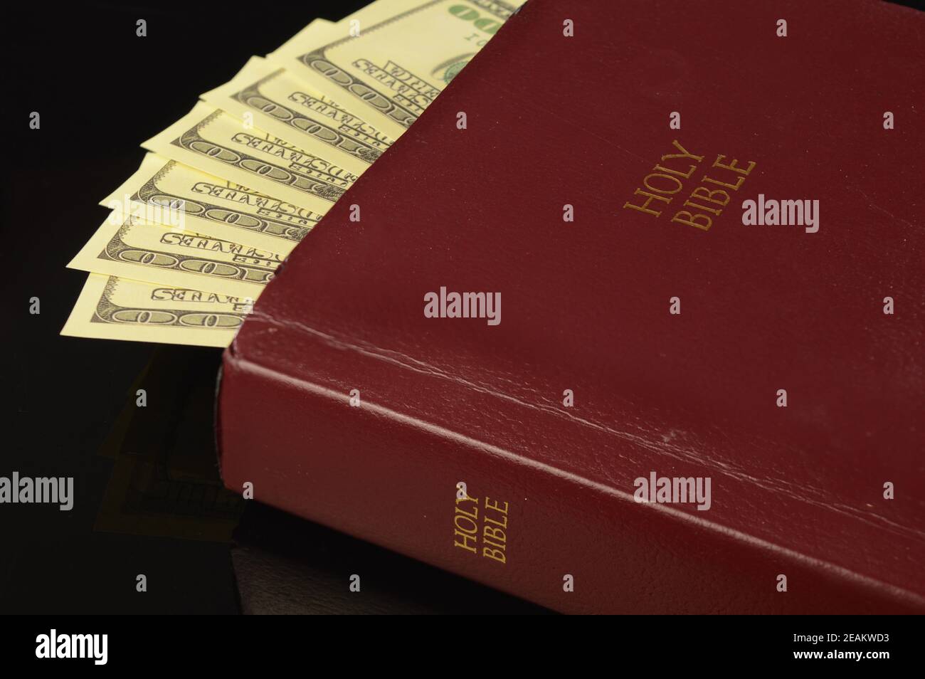 Money Stashed Away Stock Photo - Alamy