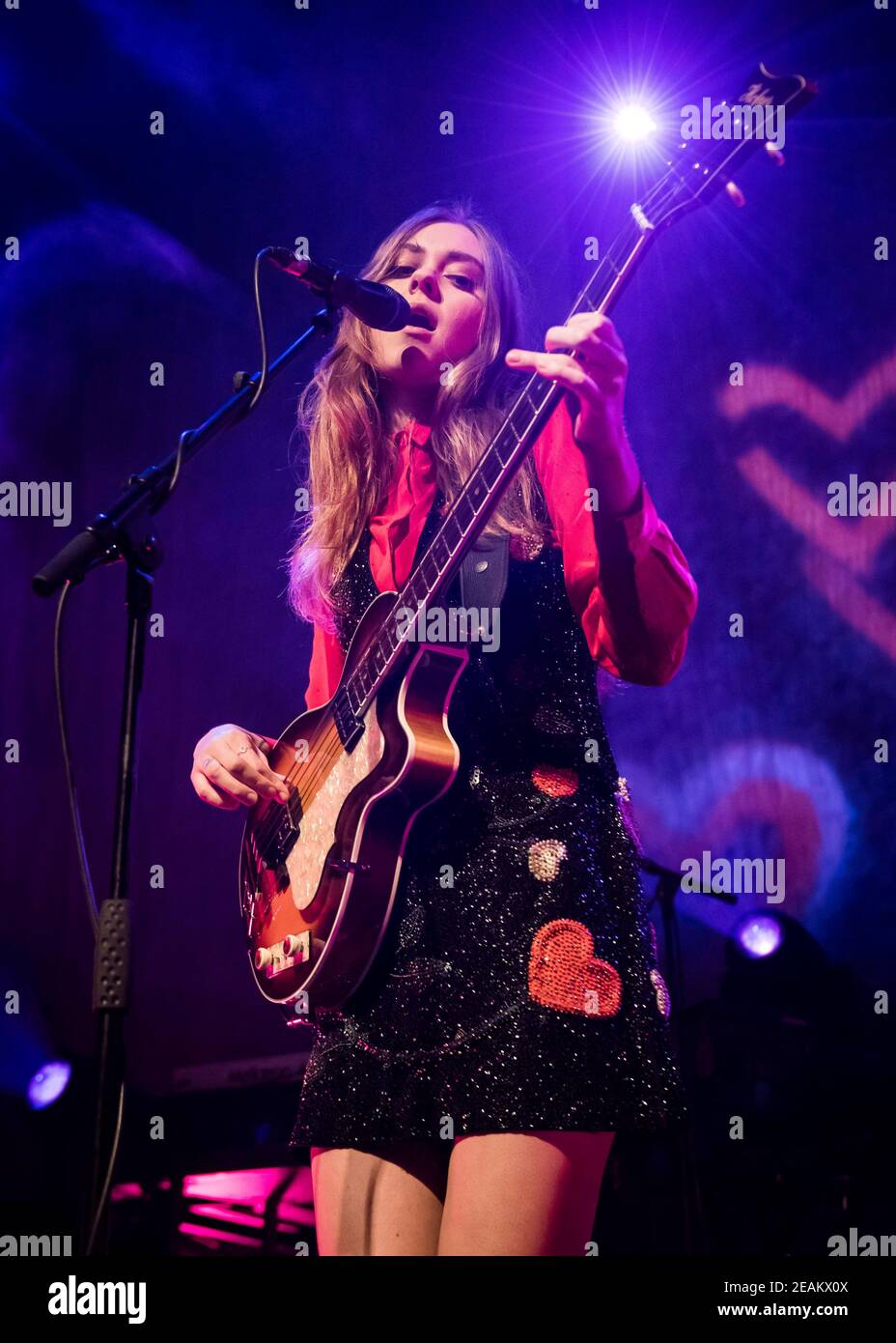Johanna Soderberg of First Aid Kit perform live on stage at the ...