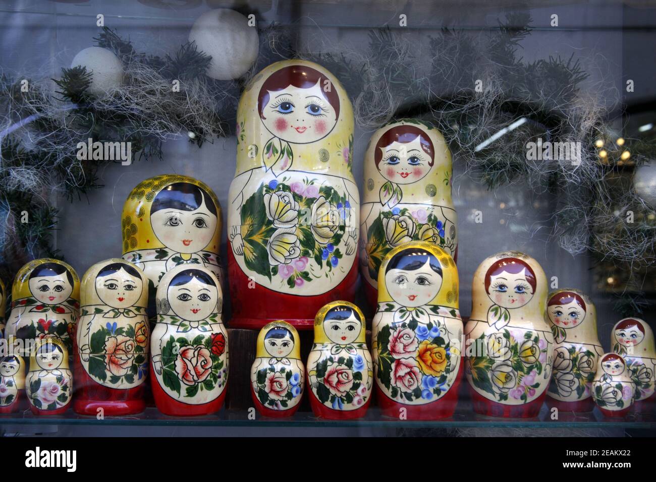 Russian toy - babushka Stock Photo - Alamy
