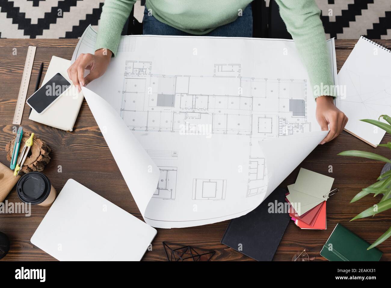 Black african american woman architect hi-res stock photography and ...